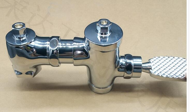 Foot valve stool Flushing Valve squatting toilet toilet toilet delayed ...