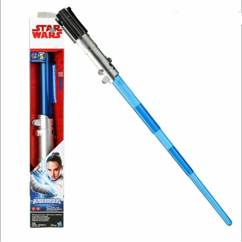 Saber bladebuilders light saber rey starkiller blue toy by hasbro ...