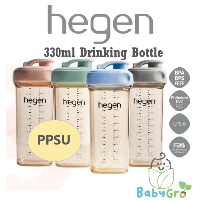 HEGEN PCTO 330ml/11oz PPSU Drinking Bottle x 1pcs | Shopee Malaysia
