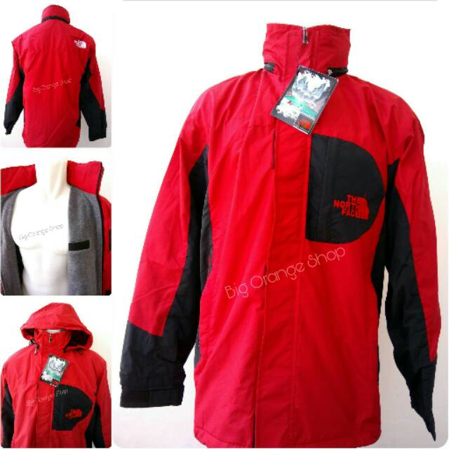 MERAH HITAM The North Face TNF Jumbo Mountain Jacket Type Phayamand ...