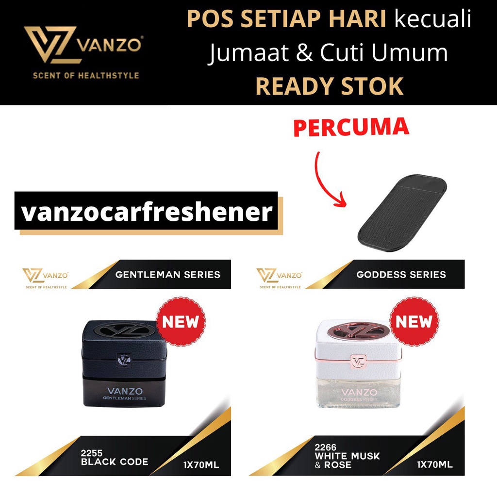Vanzo Gentleman & Goddess Series 🔥 ORIGINAL 💯 | Shopee Malaysia