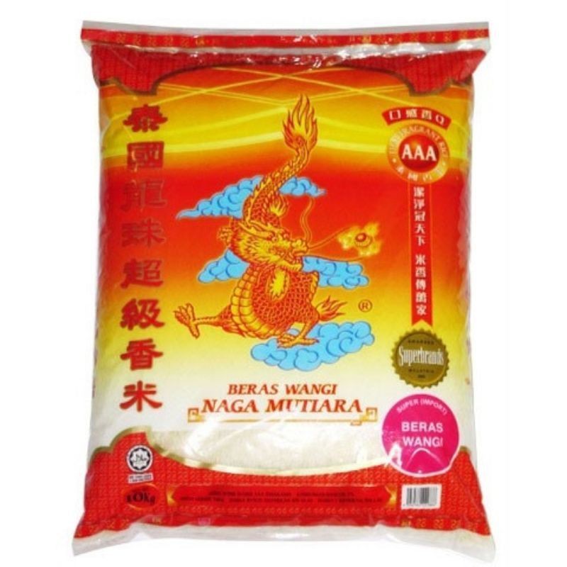 Beras Wangi Naga Mutiara 10kg | Shopee Malaysia