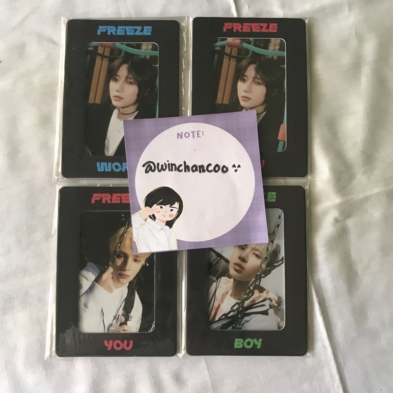 Txt THE CHAOS CHAPTER FREEZE BENEFIT WEVERSE PHOTOCARD MAGNET | Shopee ...