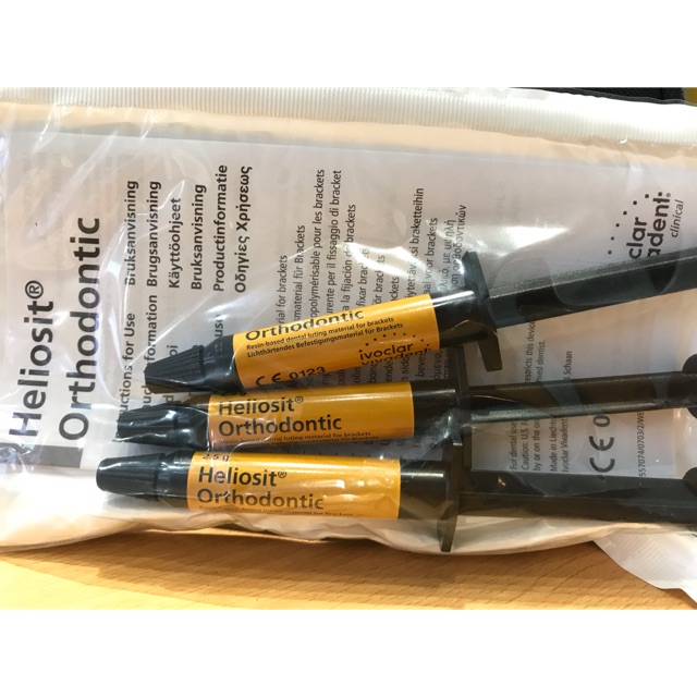 Orthodontic Braces Adhesive - Heliosit Orthodontic (Tube 2.5g) | Shopee ...