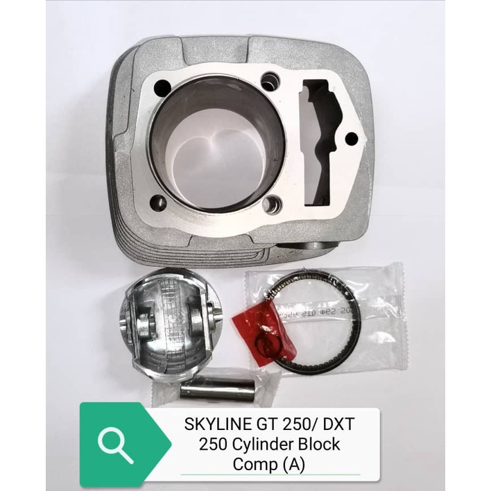 Demak Skyline GT 250 / DXT 250 Cylinder Block (Grade A) | Shopee Malaysia