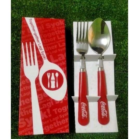 Original Limited Edition Vintage Coca-Cola Coke Spoon And Fork Set ...