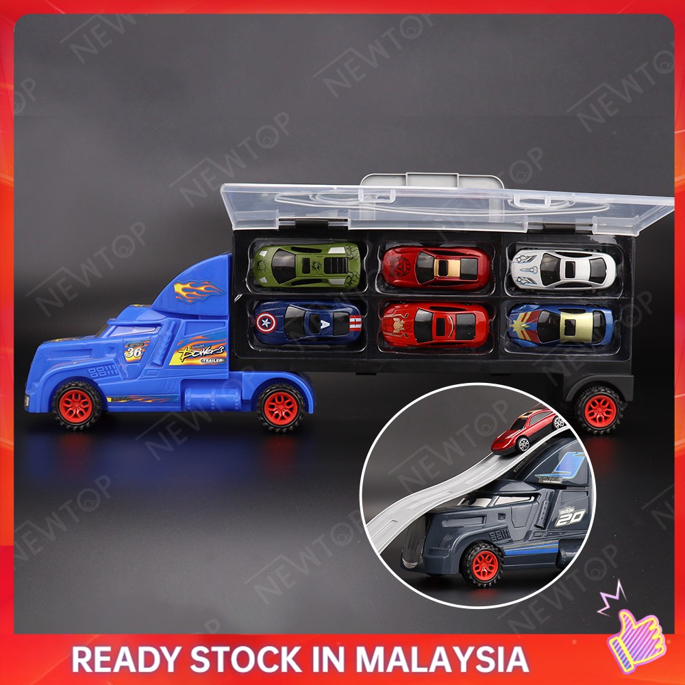 Disney Pixar Cars McQueen 3 Mack Uncle Truck 7 in 1 mini Car Figure ...