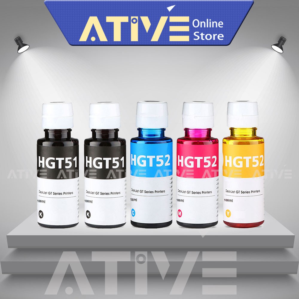 GT 51 52 53 compatible refill ink suitable for HH & Modify Tank Printer ...
