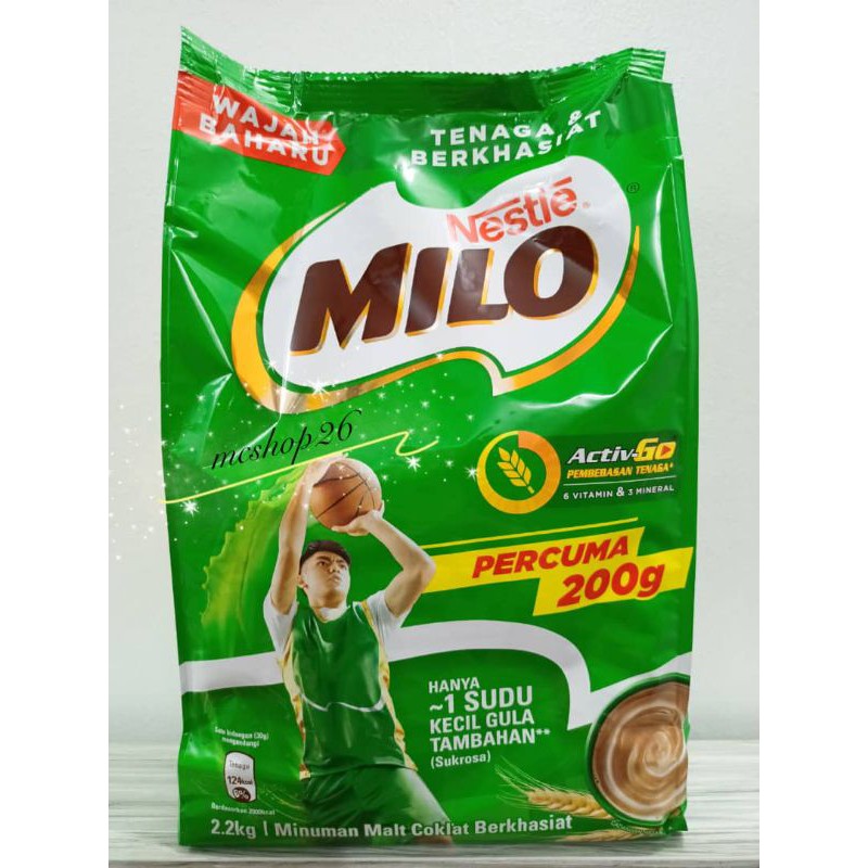 Nestle Milo Softpack 2kg / 2.2kg | Shopee Malaysia