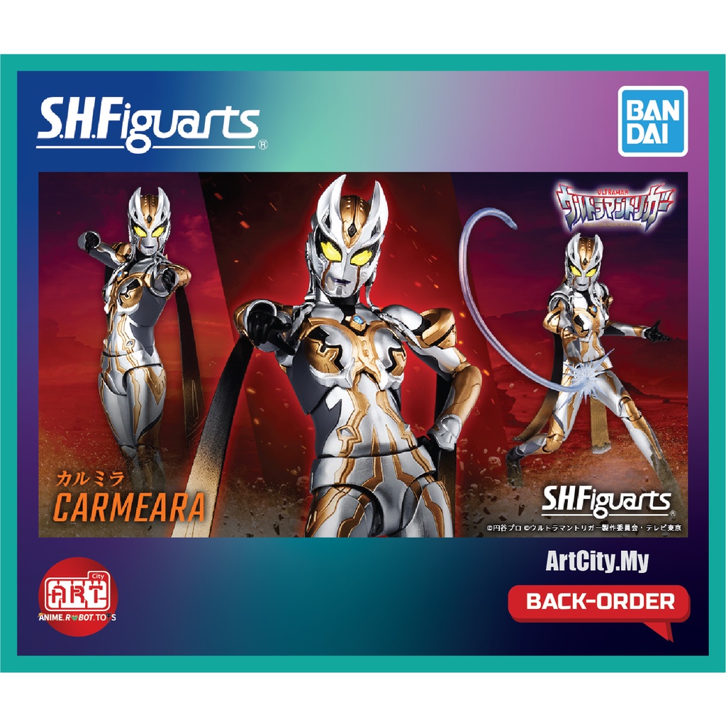 Bandai S.H.Figuarts - SHF Carmilla - SHF Carmeara - Ultraman Trigger ...