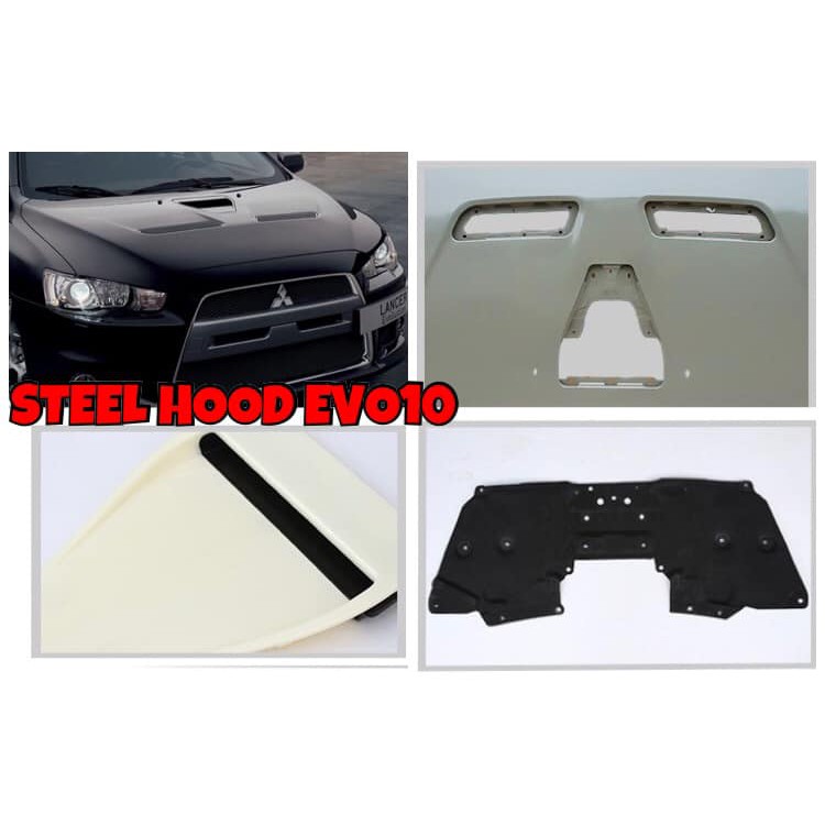 LANCER INSPIRA HOOD EVO 10 STEEL COMPLETE SET | Shopee Malaysia