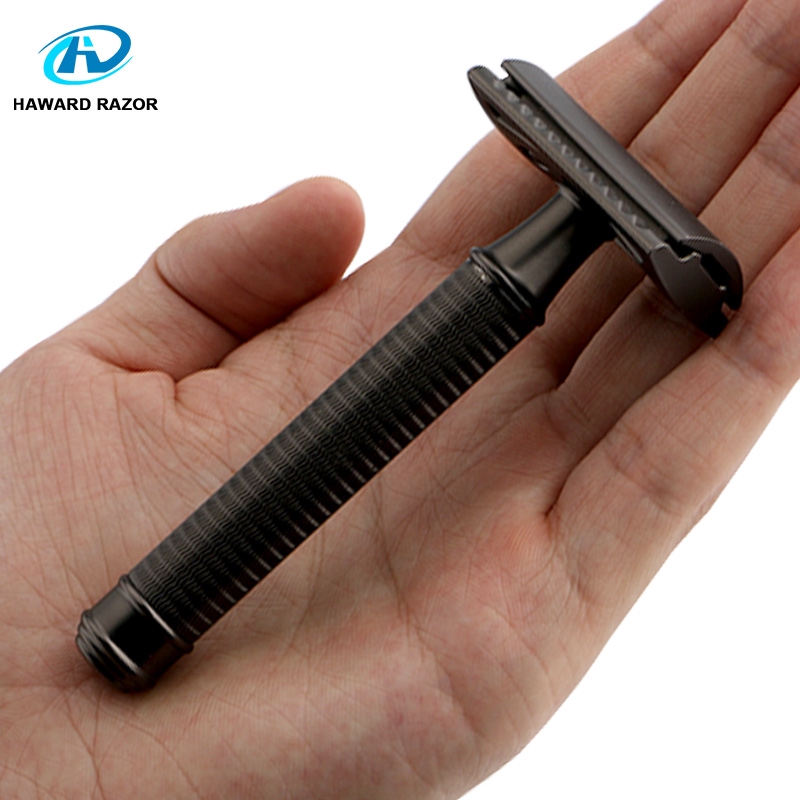 Men Razor Double Edge Manual Shavers Classic Men's Shaving Metal Handle ...