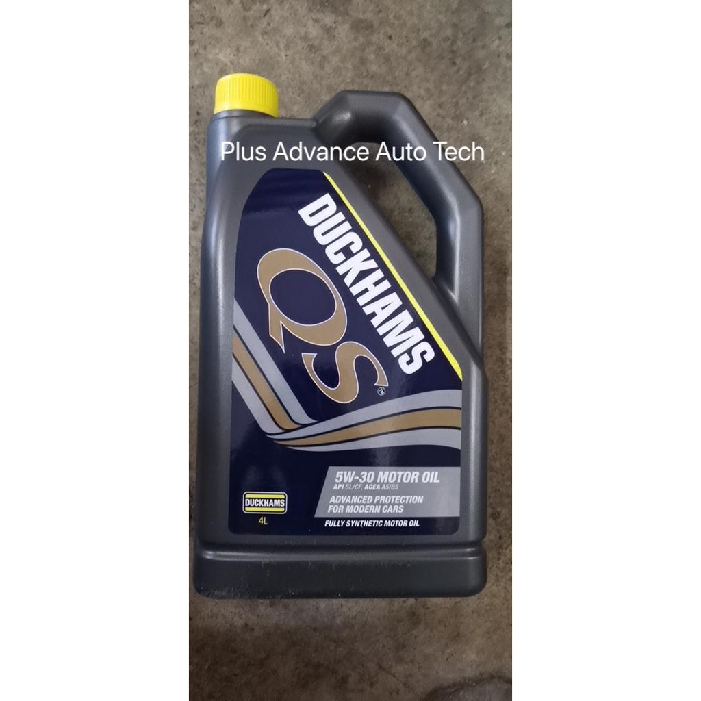 DUCKHAMS QS 5W-30 MOTOR OIL ADVANCED PROTECTION FOR MODERN CARS FULLY SYNTHETIC MOTOR OIL 4 ...