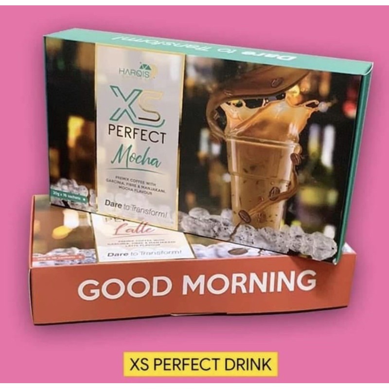 XS PERFECT DRINK MOCHA LATTE 16pcs 💯 ORIGINAL | Shopee Malaysia