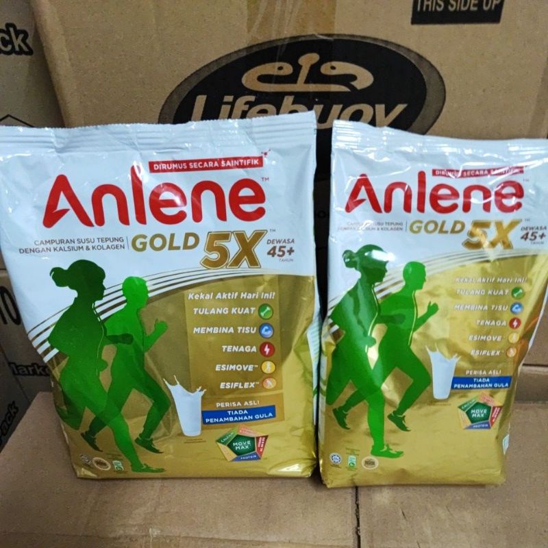 Anlene ACTIFIT3X/ GOLD Dewasa 45+ 600g/950g | Shopee Malaysia
