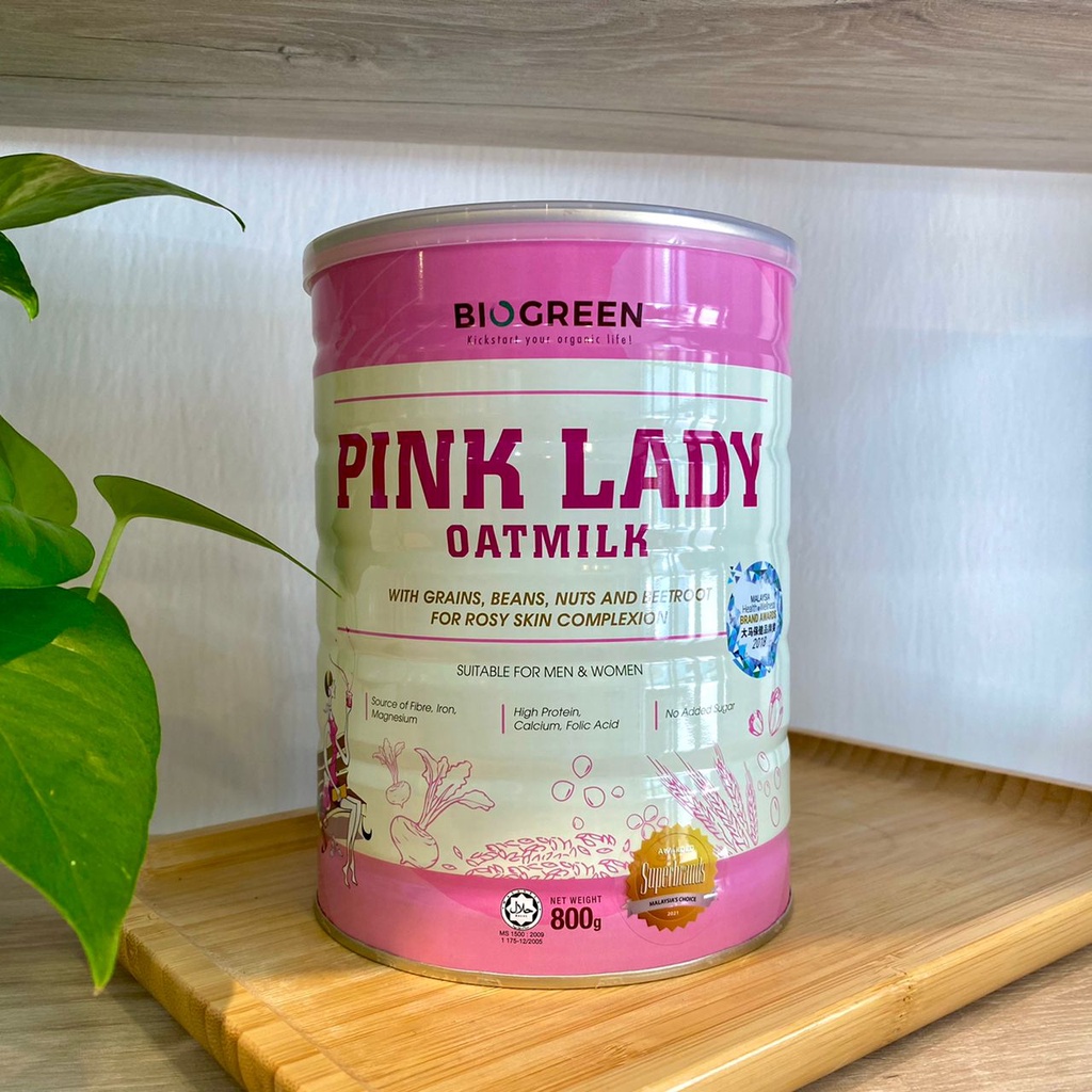 BIOGREEN PINK LADY OATMILK 800G | Shopee Malaysia