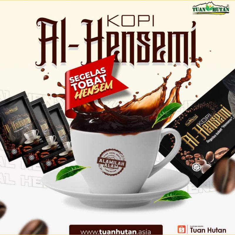 [TUAN HUTAN] Kopi Al-hensemi Tuan Hutan Version 3, Tongkat Ali,Ubi Jaga,Ashwagandha | Shopee ...