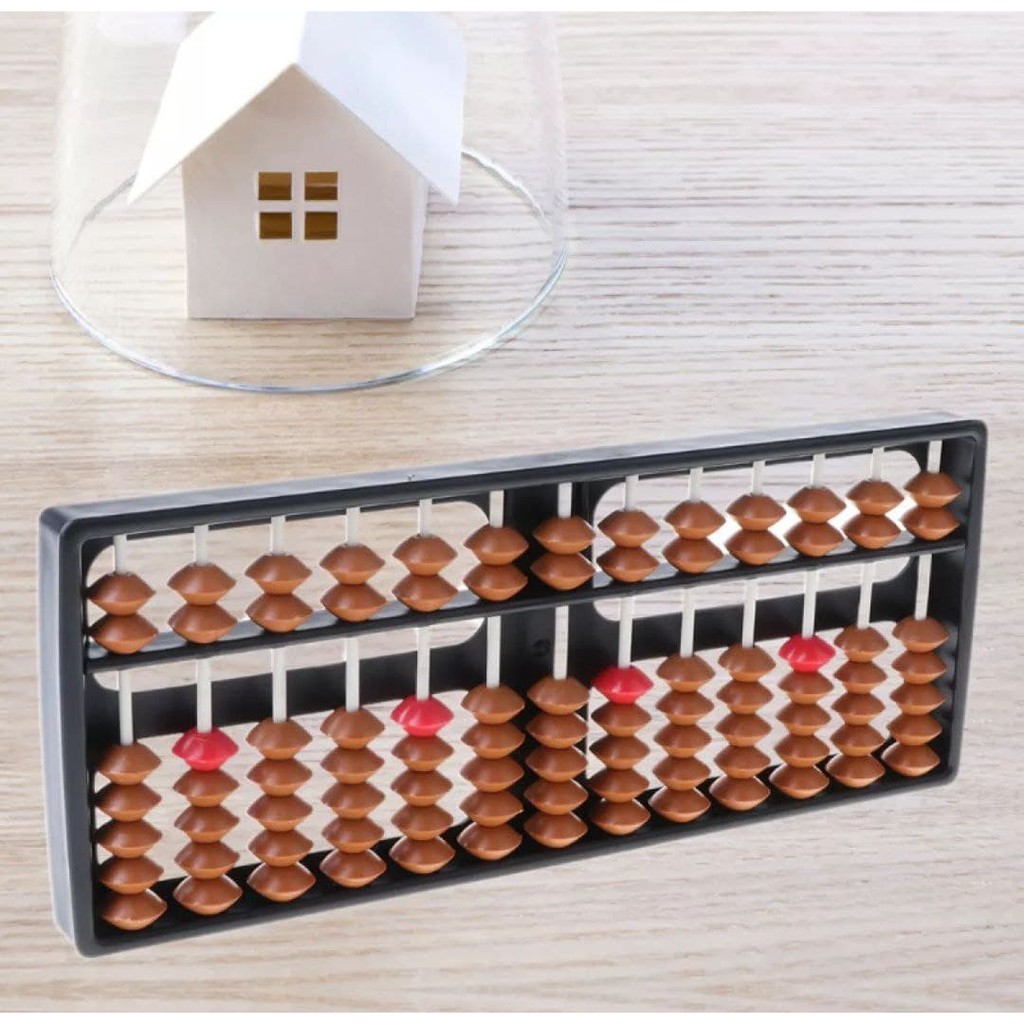 Abacus @ Sempoa 13 Digits Arithmetic Tool Kid's Math Learn Aid ...