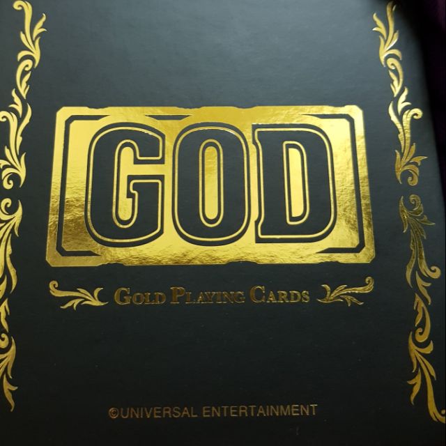 [GOD] Gold Foil Playing Card | Shopee Malaysia