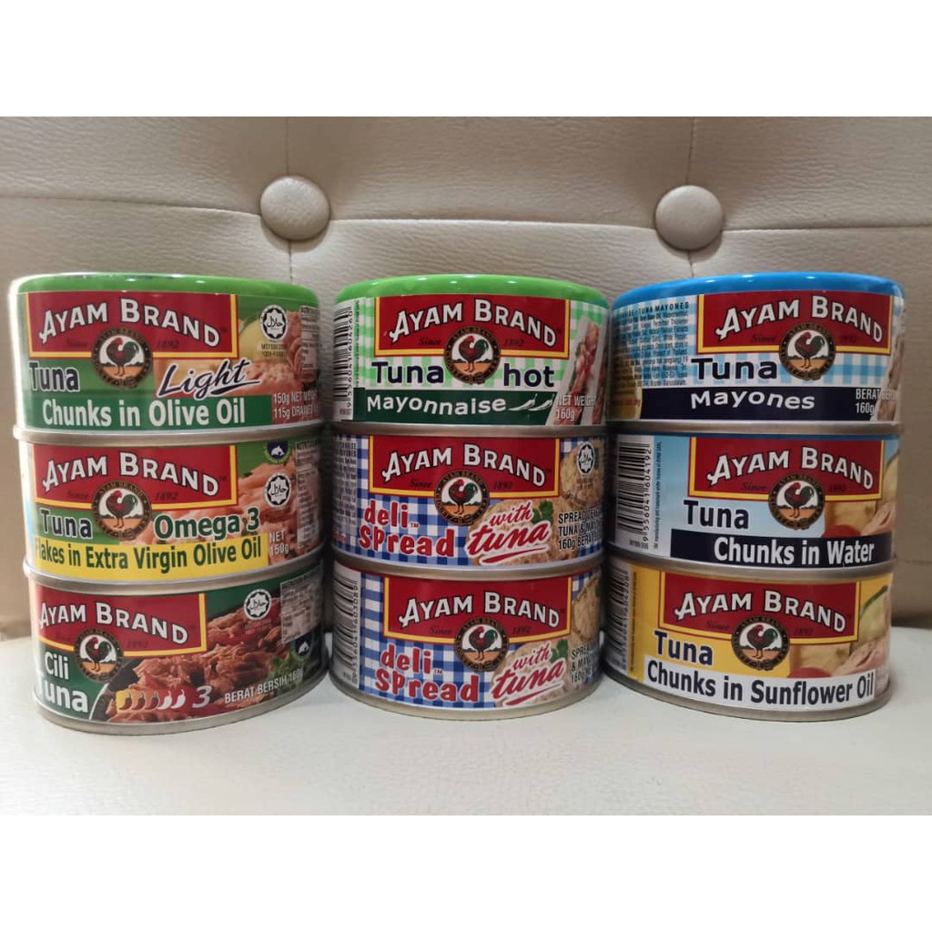 Ayam Brand Tuna 150g/160g | Shopee Malaysia