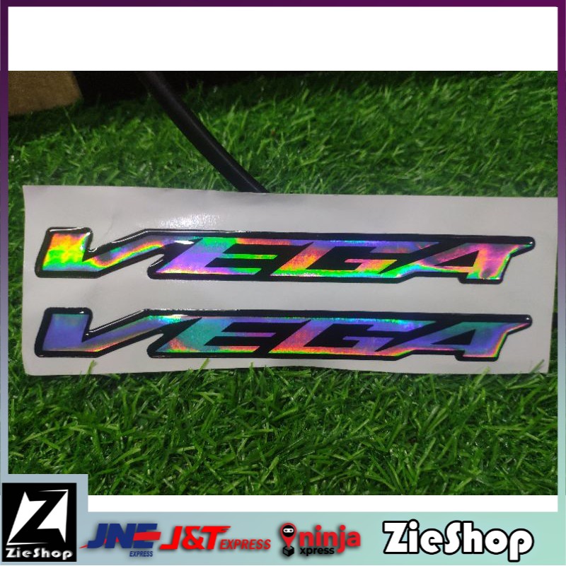 Emblem Logo Laser Chrome Sticker Logo Vega Full Chrome Logo Motorcycle ...