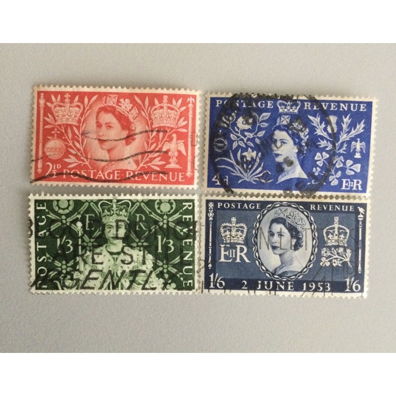1953 GB Great Britain Commemorative stamps Complete Set | Shopee Malaysia