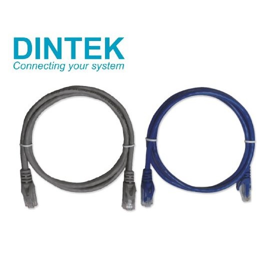 Dintek CAT.6 4Pair UTP Stranded RJ45 Patch Cord (1m/2m/3m/5m/10m/15m ...
