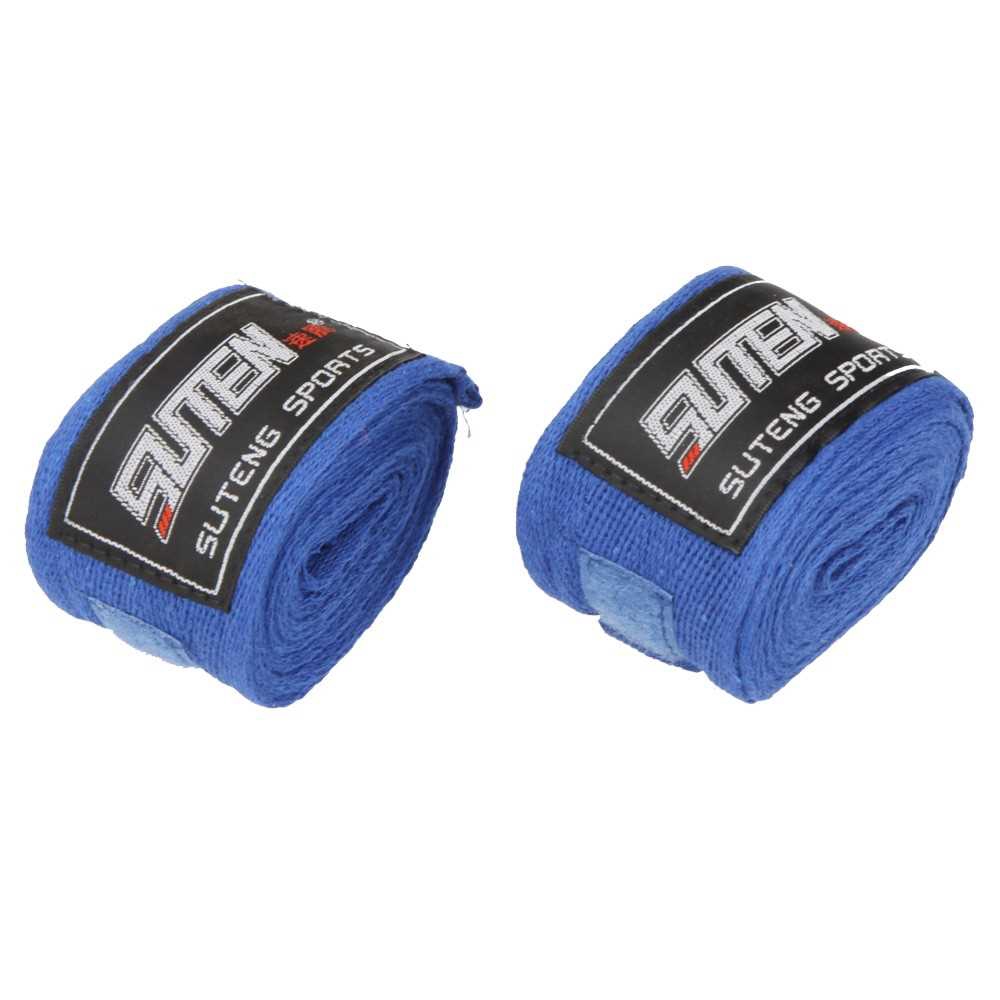 2rolls Strap Boxing Bandage Hand Wraps (black) | Shopee Malaysia