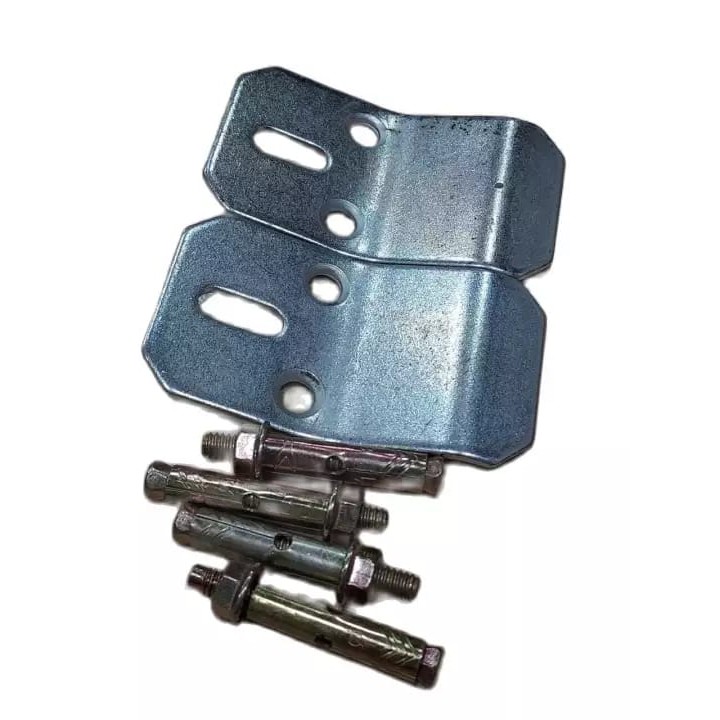 (2PCS) BASIN BRACKET 2"(BASIN WALL HUNG INSTALLATION) WITH 4 WALL PLUG ...