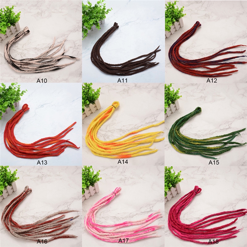 Hair Crochet Braids Dreadlock Extensions Synthetic Braiding Hair ...