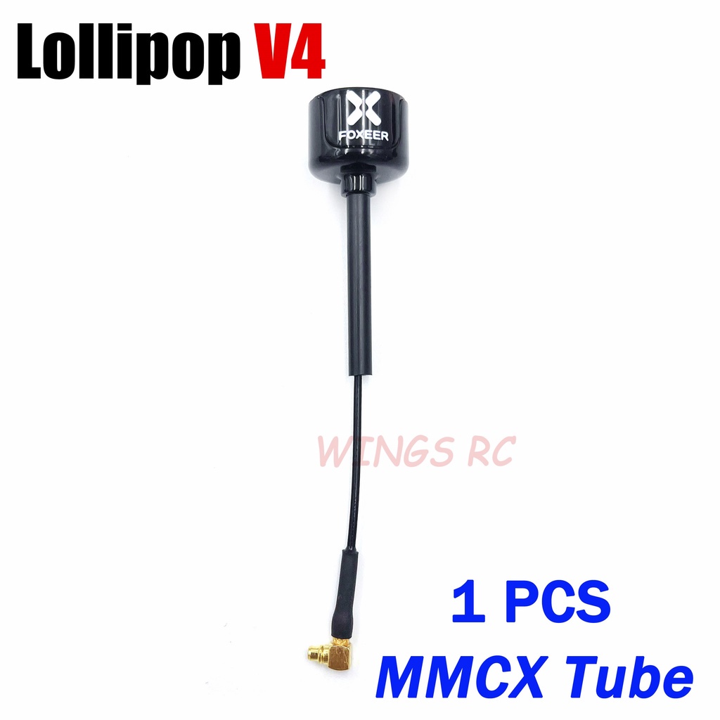 Foxeer Antenna Lollipop 4 V4 FPV Antenna 5.8G 2.6Dbi Stubby RHCP SMA ...