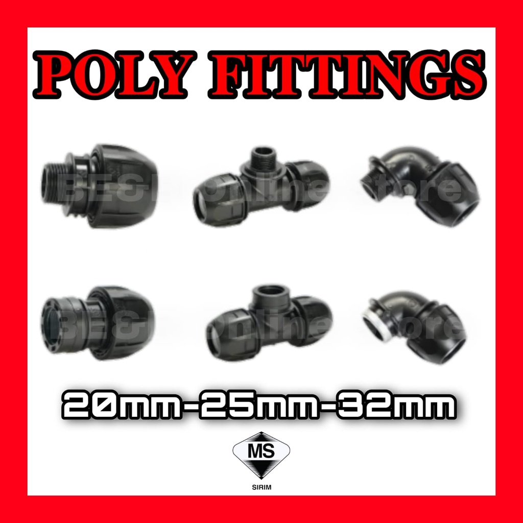 Poly Fitting Poly Pipe Connector MTA/FTA/Male Elbow/Female Elbow/Male ...