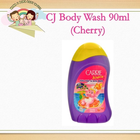 Carrie Junior Baby Hair & Body Wash Bedak Baby (90g OR 280g) | Shopee Malaysia