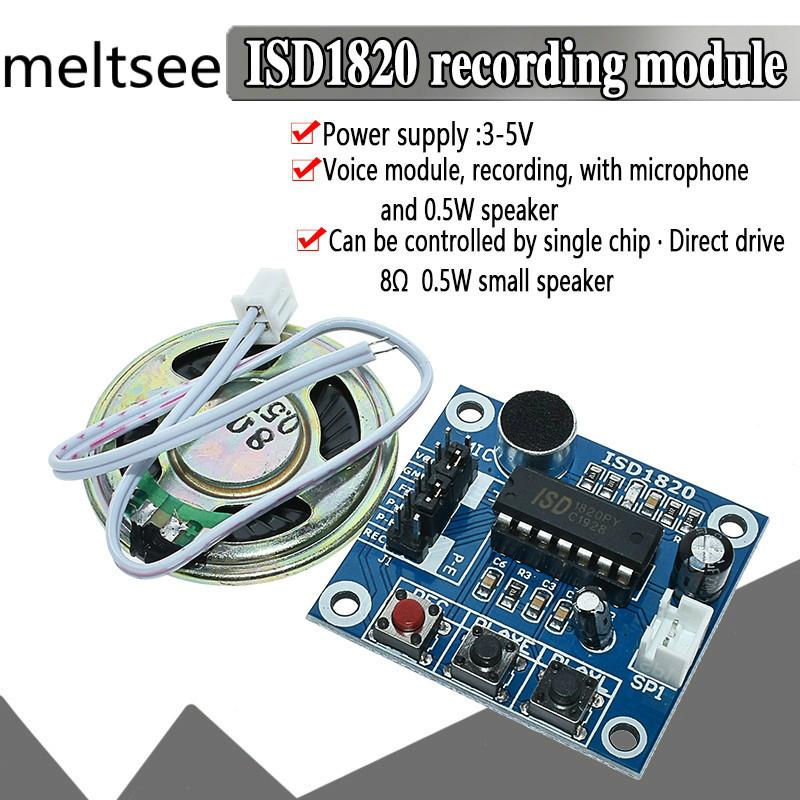ISD1820 recording module voice module voice board module with ...