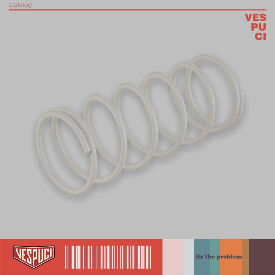 PUTIH Torque Spring / Large Spring CVT Malossi White Modern Vespa ...