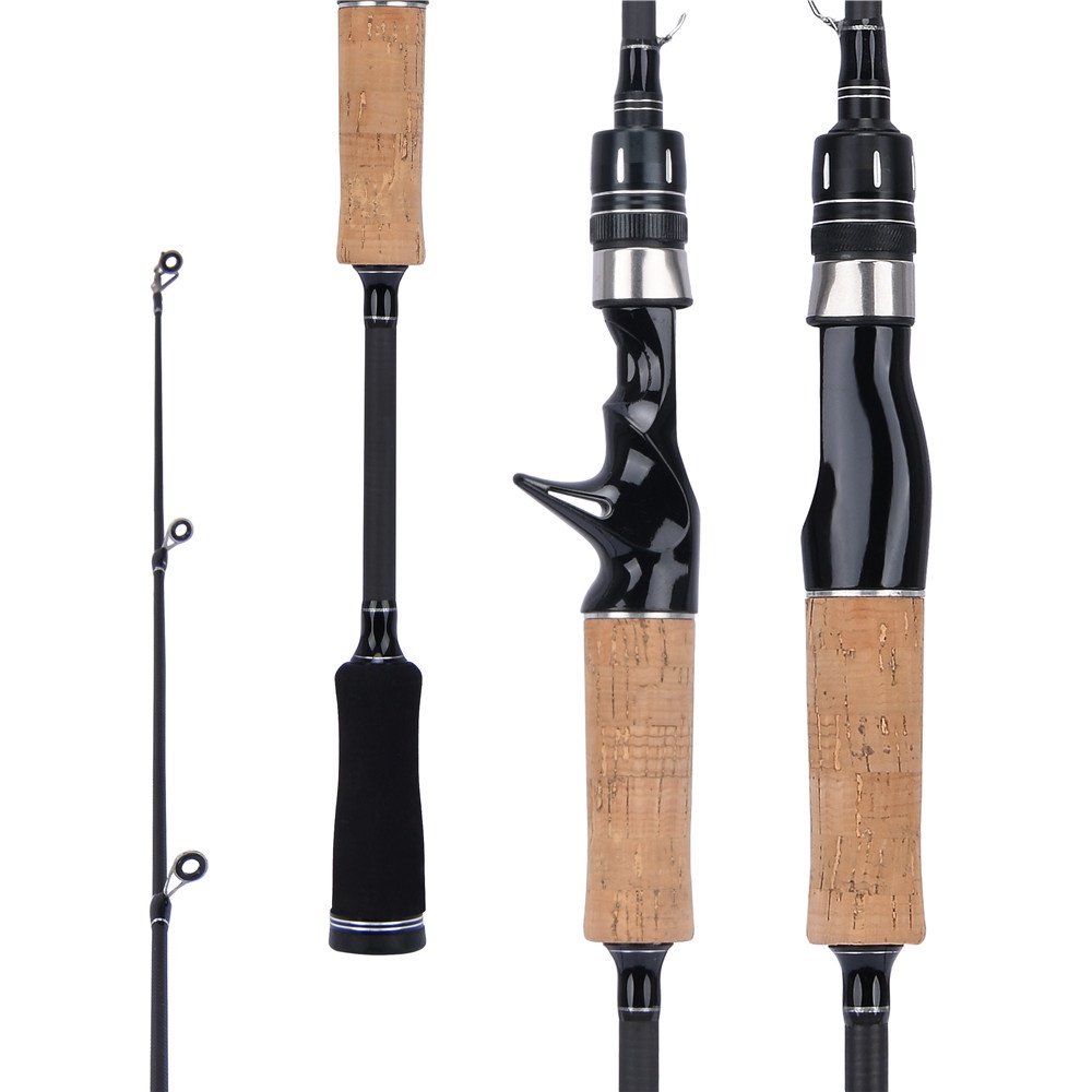 FRRTC Fishing Rod 1.65m/1.8m Fishing Rods Ultralight Spinning Rod Ultralight Baitcasting Rod EVA ...