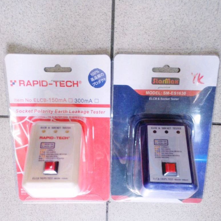3 PIN PLUG 13A ELCB & SOCKET TESTER 150Ma / 300Ma | Shopee Malaysia