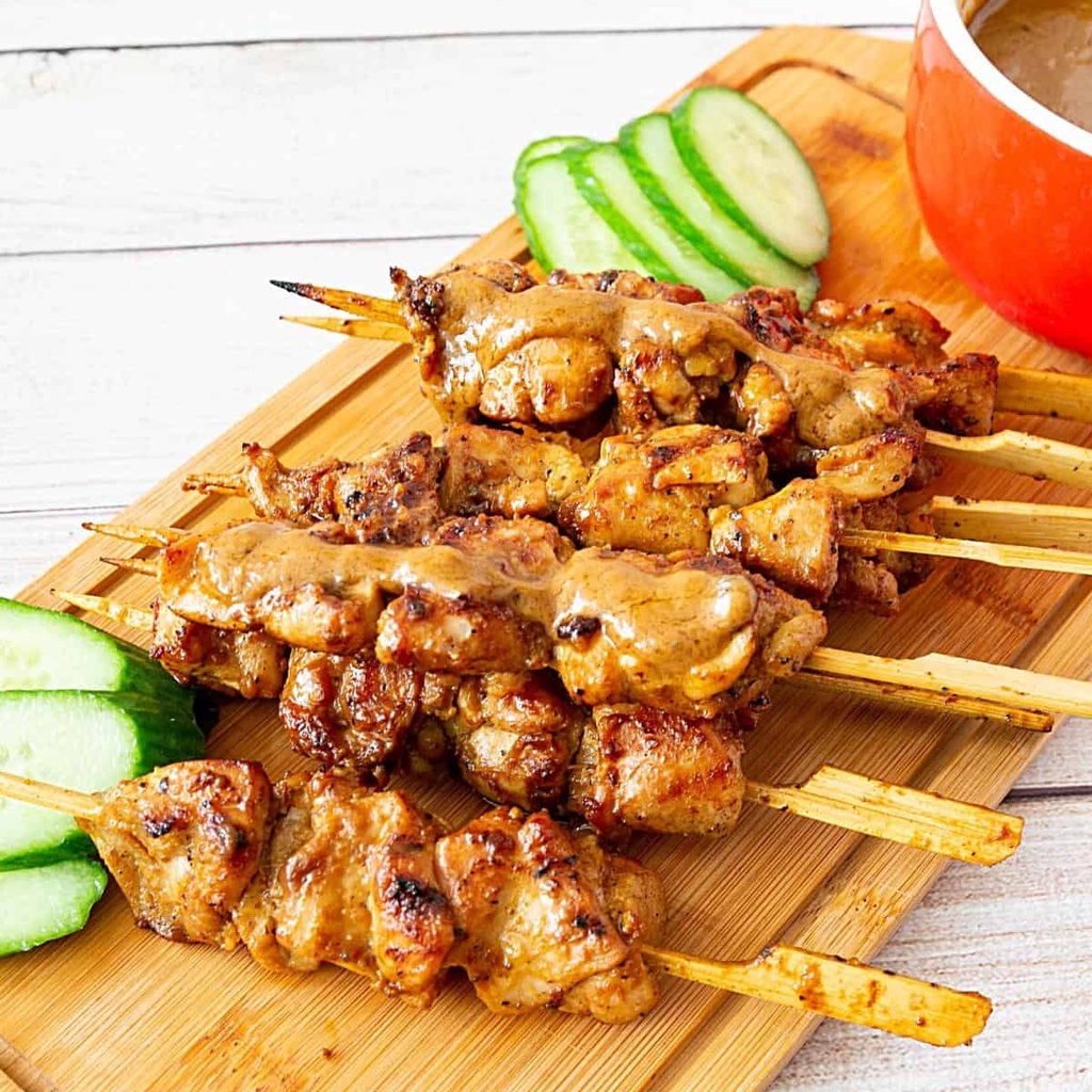 SATAY SEASONING | SERBUK SATAY POWDER l Marinades chicken satay beef ...