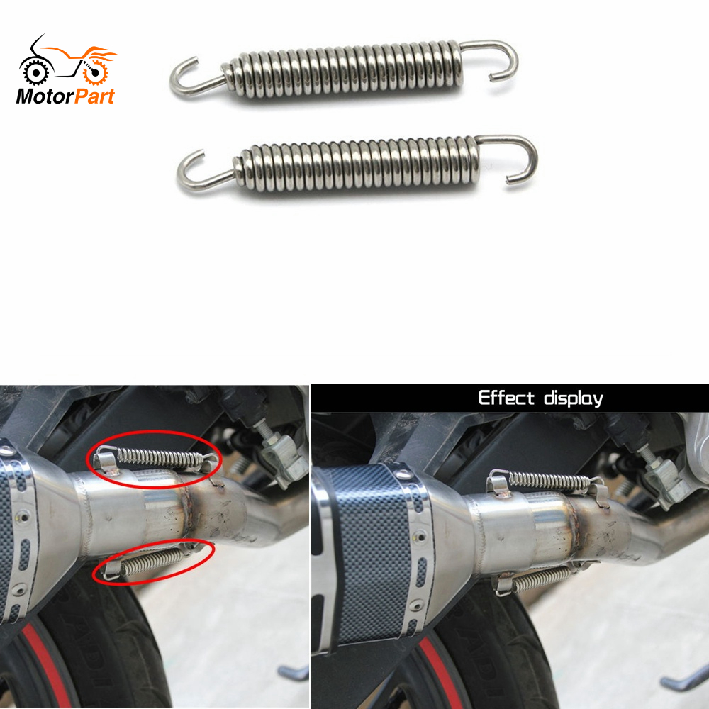 MOTOPARTS SHOP 1Pc Racing Stainless Steel Motorcycle Exhaust Pipe ...