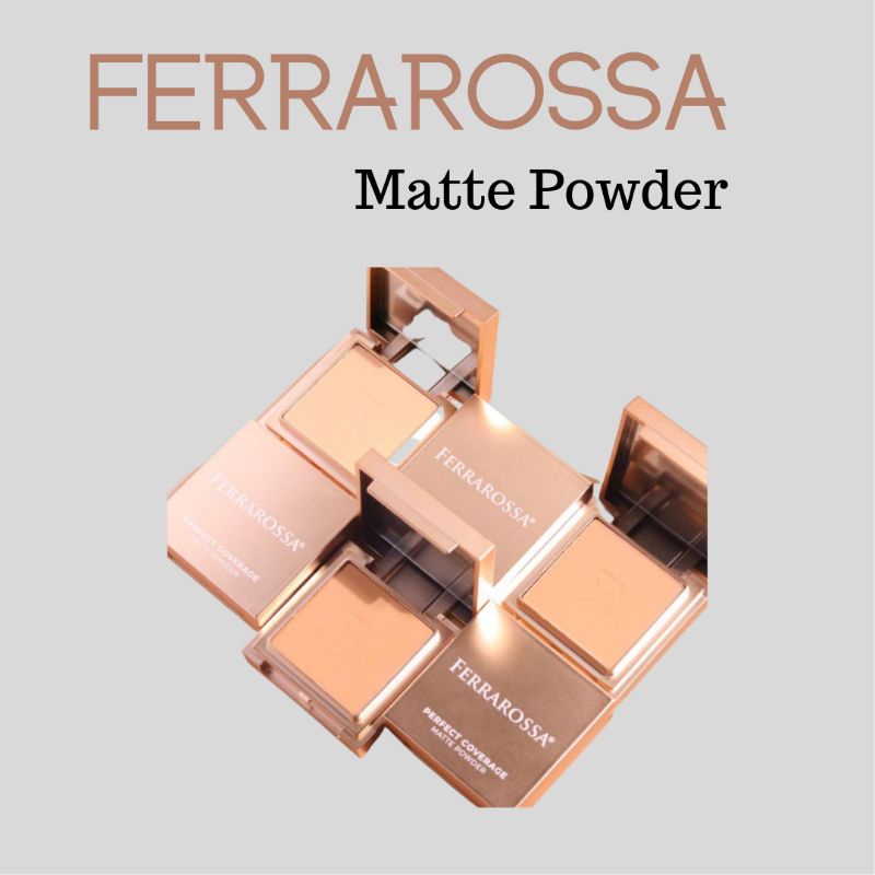 💥💥[READY STOCK]💥💥FERRAROSSA💥COMPACT POWDER💥PERFECT COVERAGE💥MATTE ...