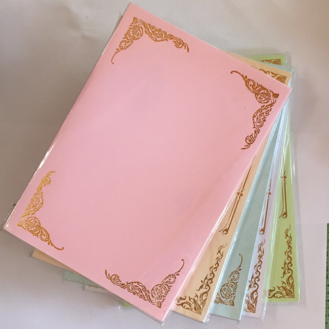 Gold Corner A4 Notice Cover Paper 180gsm 50 Sheets | Shopee Malaysia