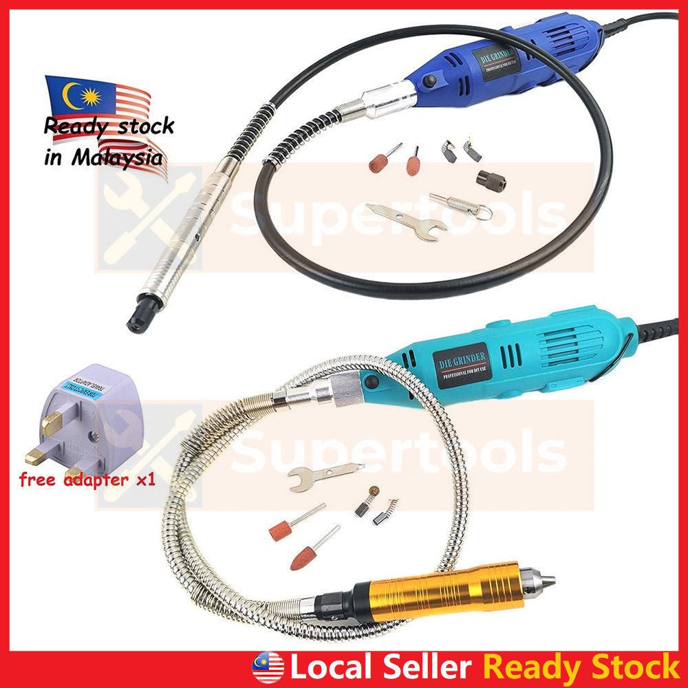 3mm/6mm Electric Drill Grinder Mini Die Grinder Rotary Tool Flex Shaft ...