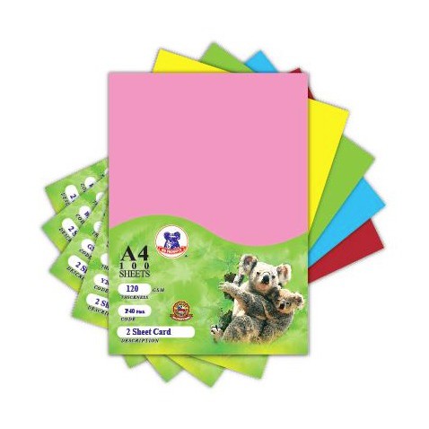 KB 2 Sheet Card 120Gsm/100Pcs | Shopee Malaysia