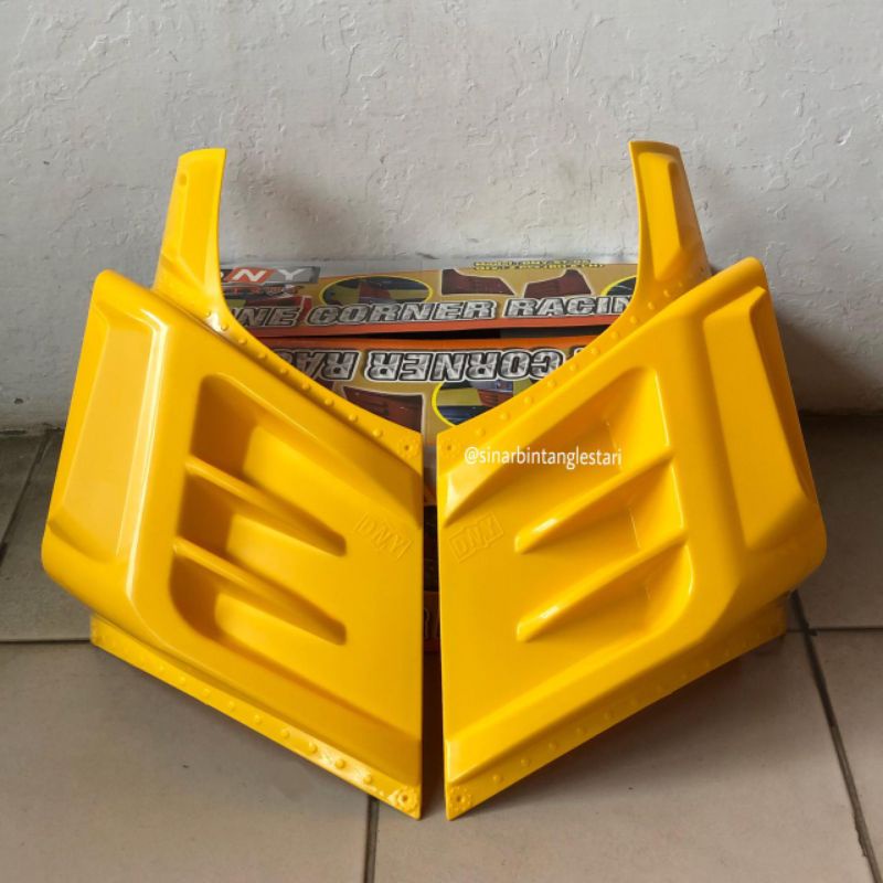 Vane Corner Side Cheek Racing Canter Yellow (Price 1 Set) | Shopee Malaysia