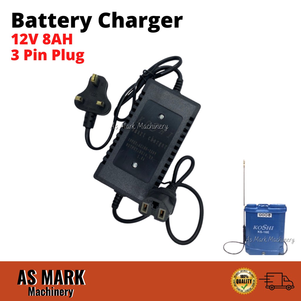 12v 8ah battery charger store
