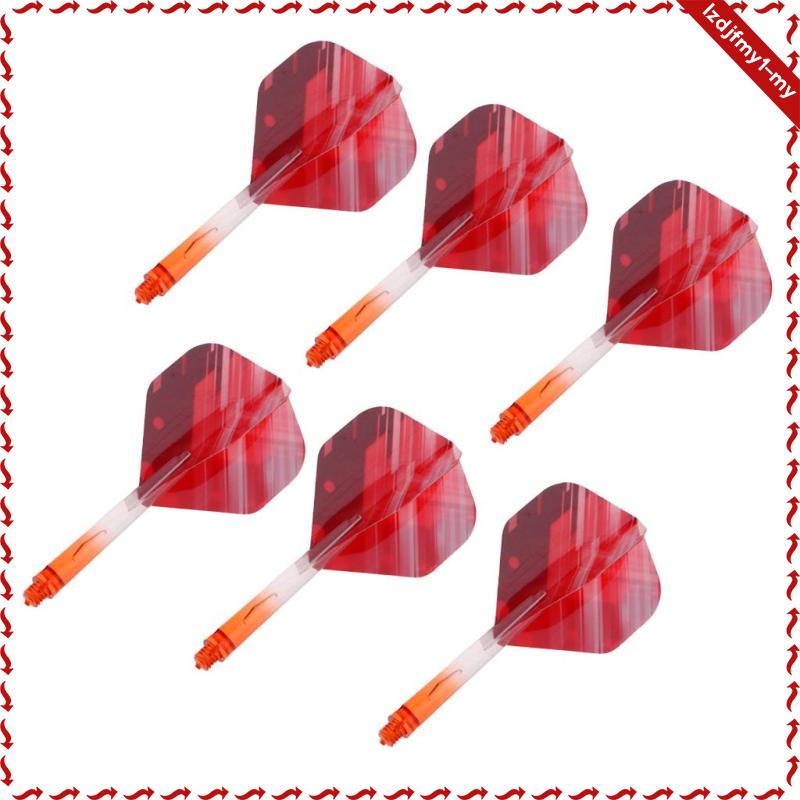 [Activity Price] 6pcs 2BA Thread Shafts Flights Replacement Red ...