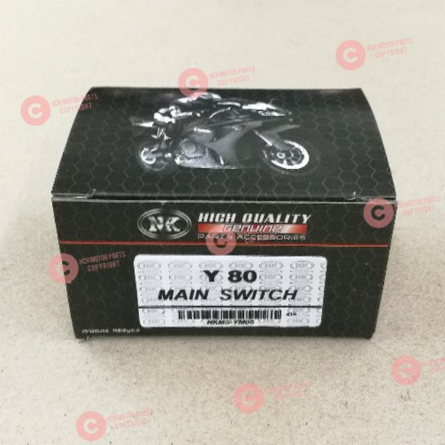 MAIN KEY SWITCH - YAMAHA - Y80 (NK) | Shopee Malaysia
