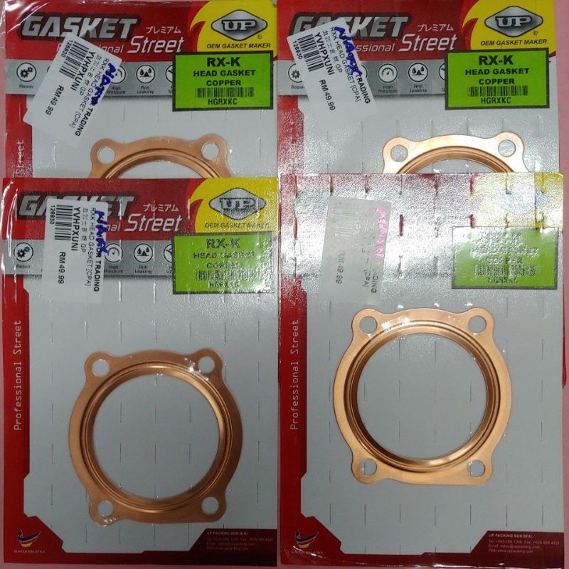 Gasket Cooper gasket head RX-K RXK RXZ 125ZR oversize UP OEM Grade High ...