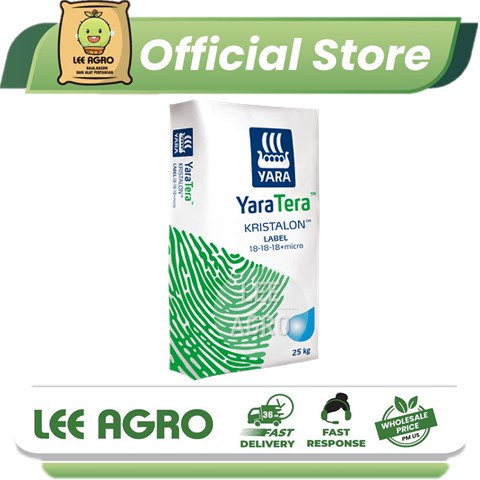 YaraTera KRISTALON 18-18-18-TE/YARAMILA 15-15-15/13-13-21/KRISTA K PLUS ...