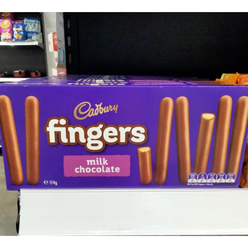 Cadbury Fingers Milk Chocolate 114g | Shopee Malaysia